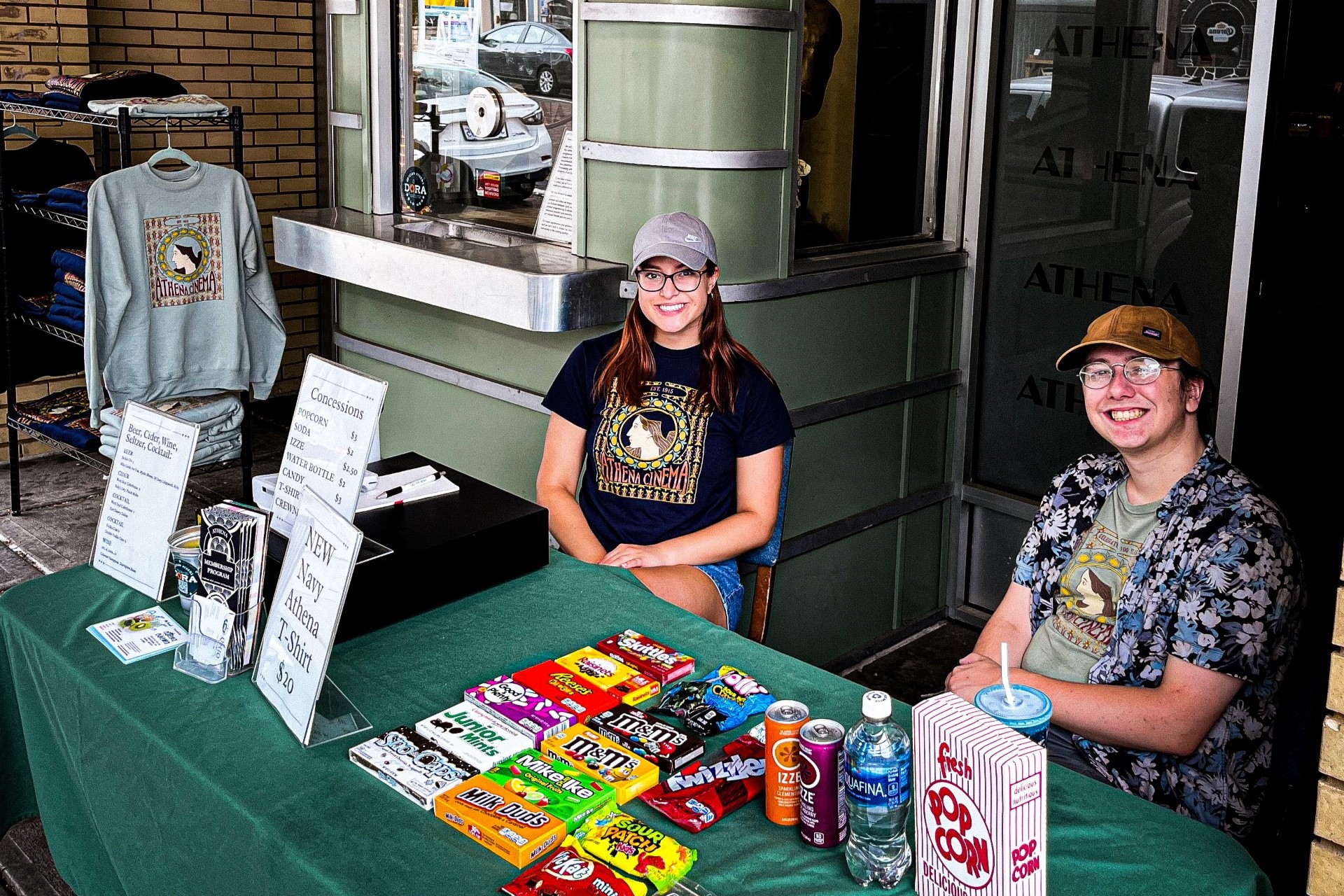 Welcome Week Tabling | The Athena Cinema
